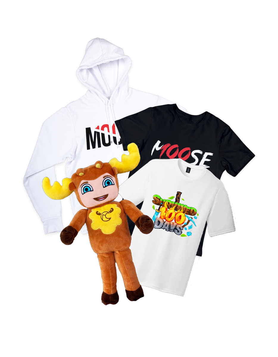 Moosecraft 100 DAY 100 DOLLAR BUNDLE – #Moose100 Merch